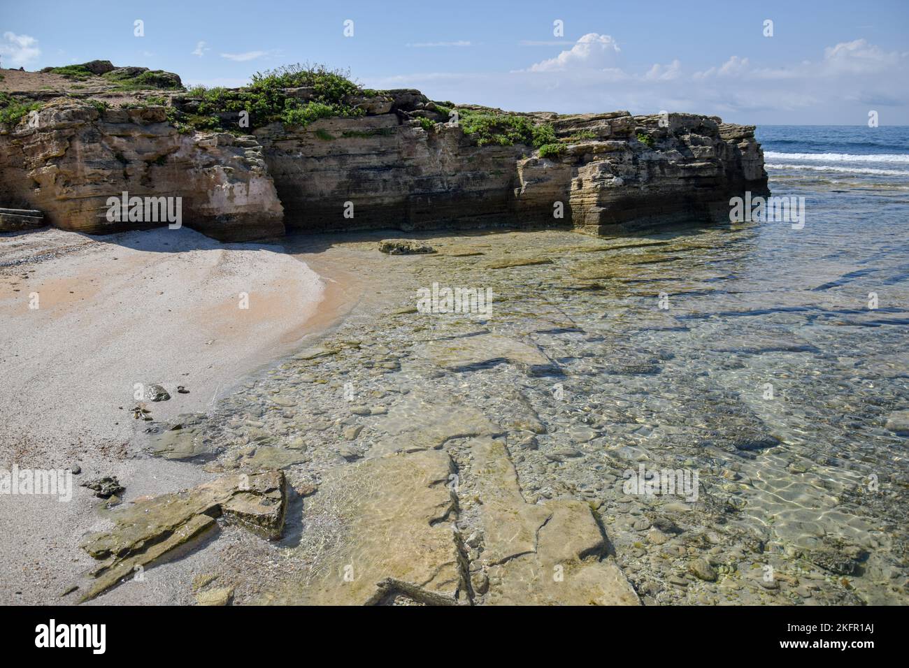 A scenic view of the Is Arutas beach in Sardinia, Italy Stock Photo - Alamy