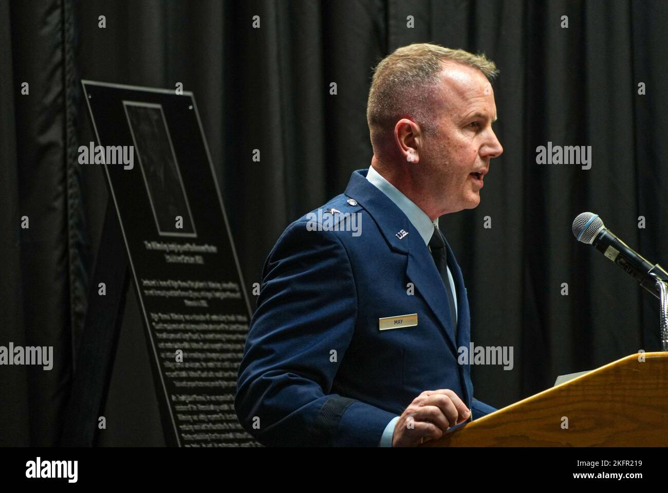 Brig. Gen. David May, Wisconsin’s deputy adjutant general for Air ...