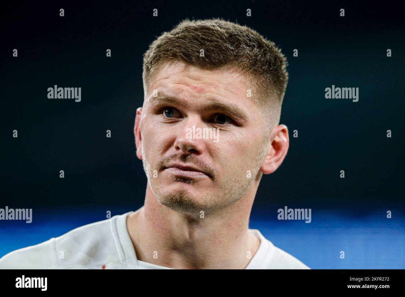 England's Owen Farrell after the Autumn International at Twickenham ...