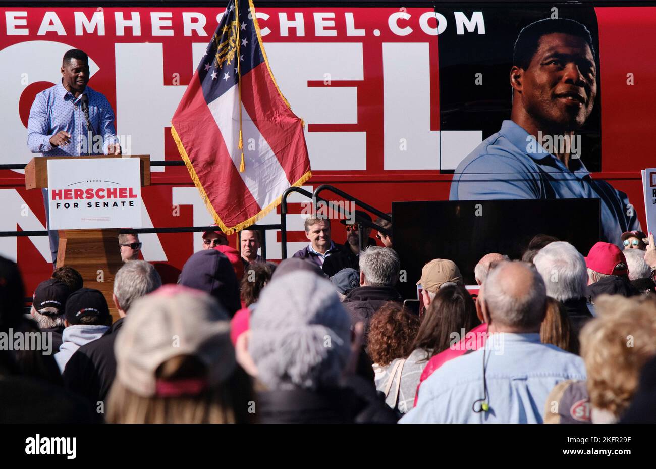 Atlanta, Georgia, USA. 19th Nov, 2022. Georgia Republican Senate ...