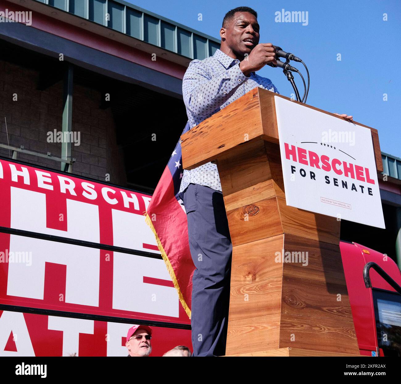 Atlanta, Georgia, USA. 19th Nov, 2022. Georgia Republican Senate ...