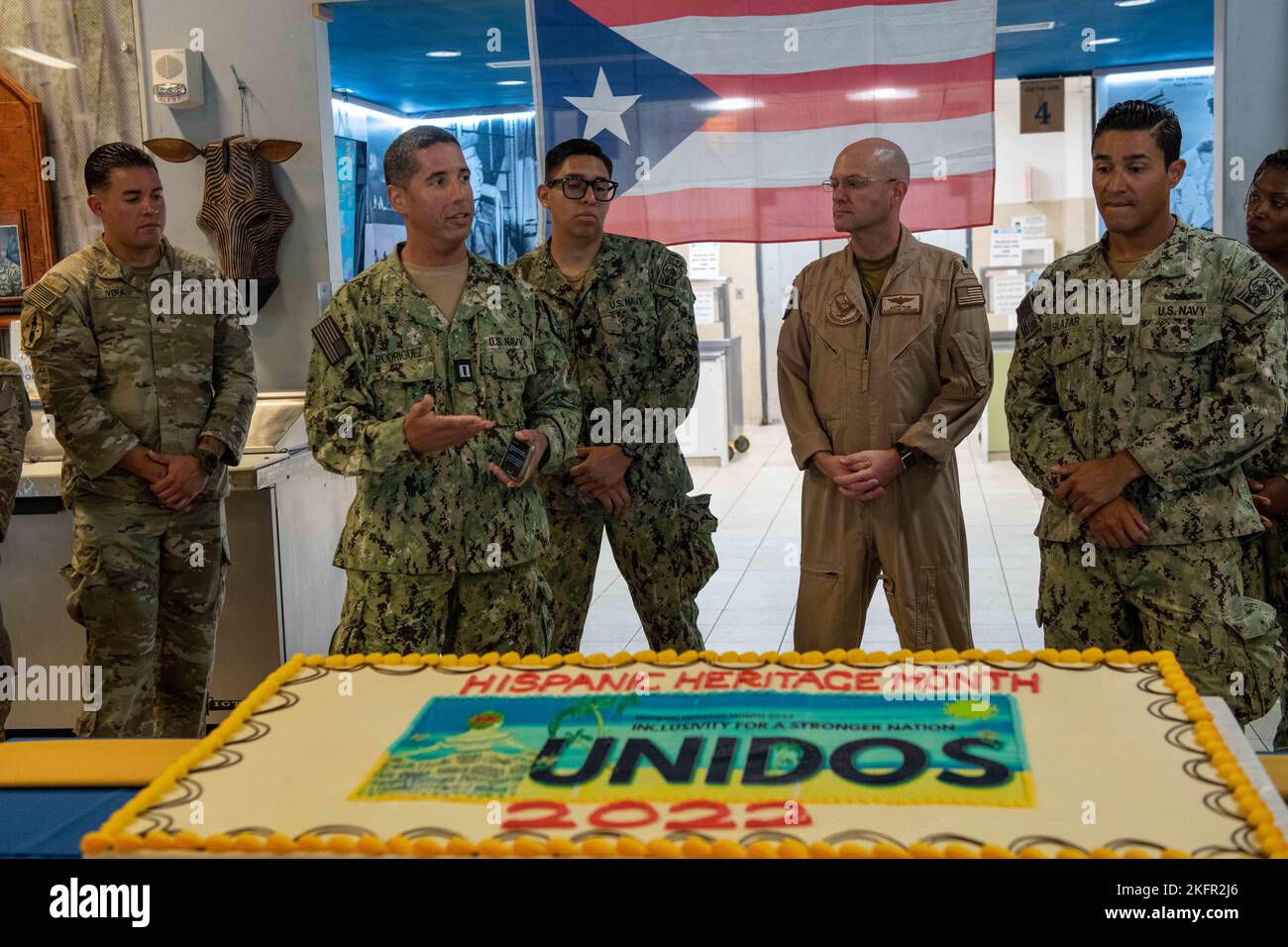 CAMP LEMONNIER, DJIBOUTI (Oct. 2, 2022) U.S. Navy Lt. Alexsander ...