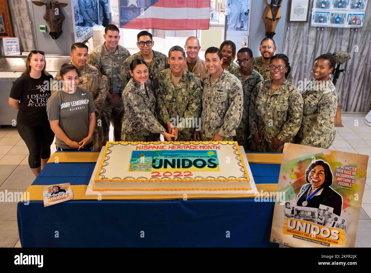 CAMP LEMONNIER, DJIBOUTI (Oct. 2, 2022) U.S. service members deployed ...