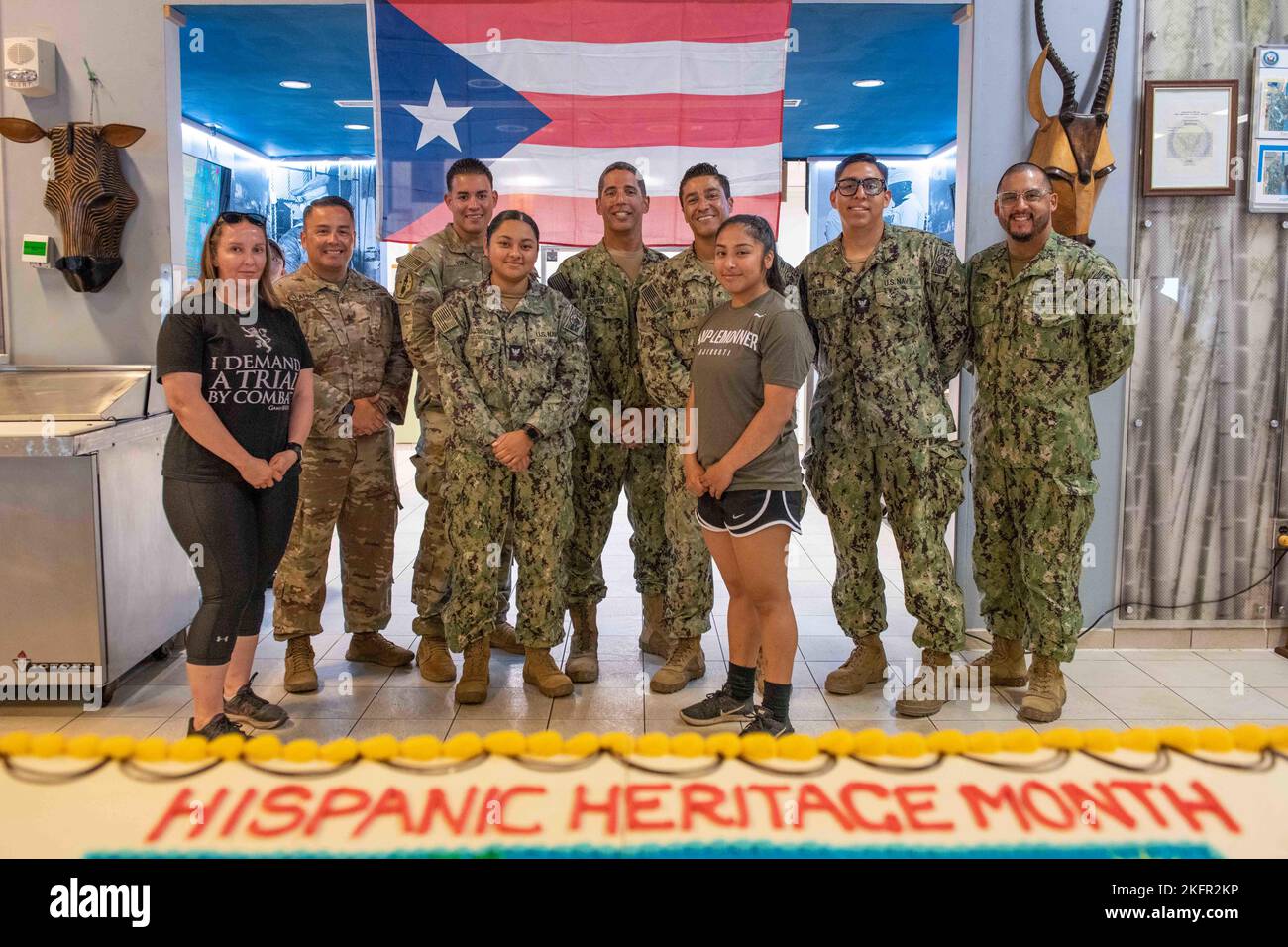 CAMP LEMONNIER, DJIBOUTI (Oct. 2, 2022) U.S. service members deployed ...