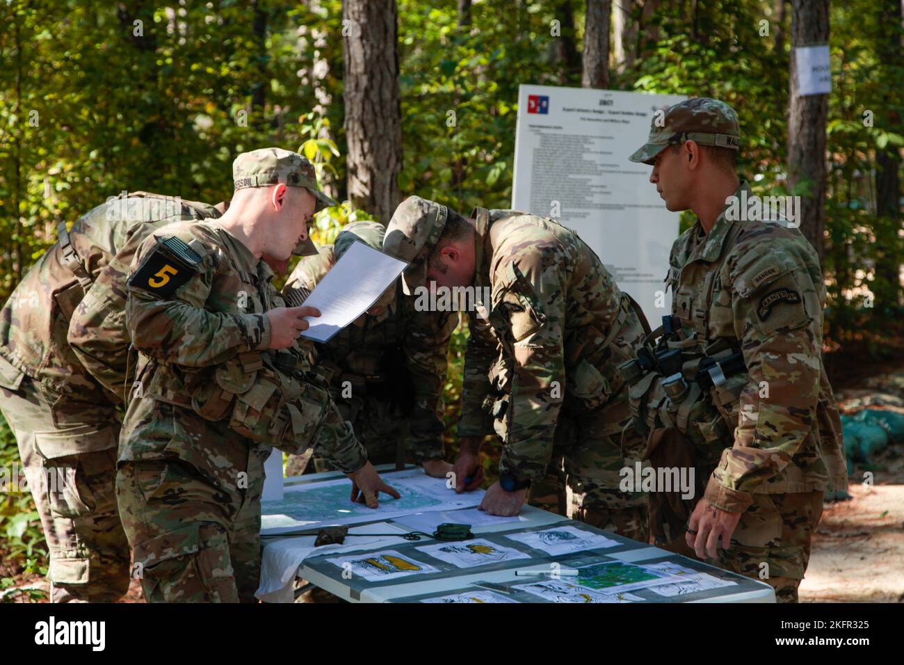 U.S. Soldiers of Squad 5, representing the U.S. Army Special Operations ...