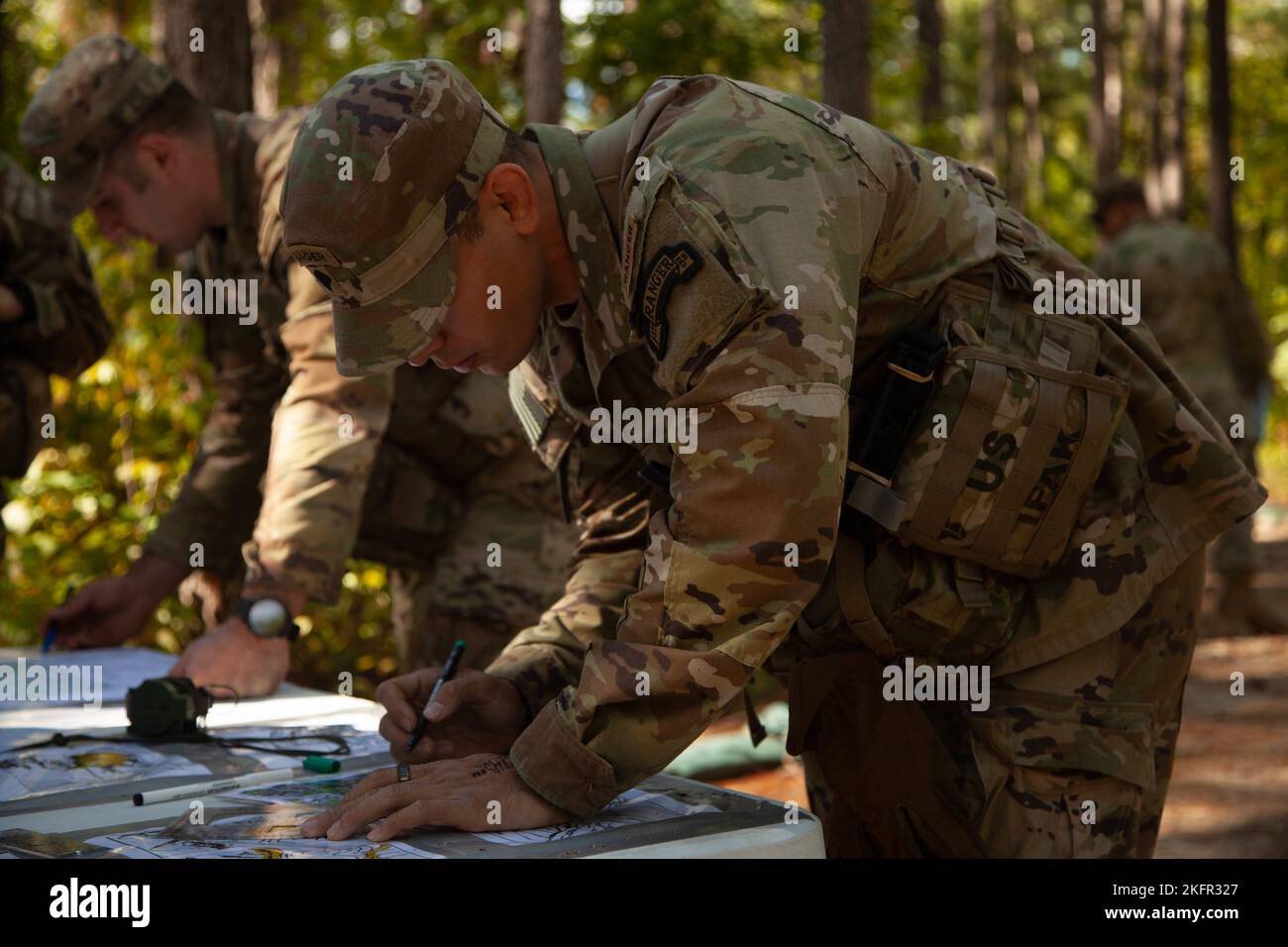 U.S. Soldiers of Squad 5, representing U.S. Army Special Operations ...