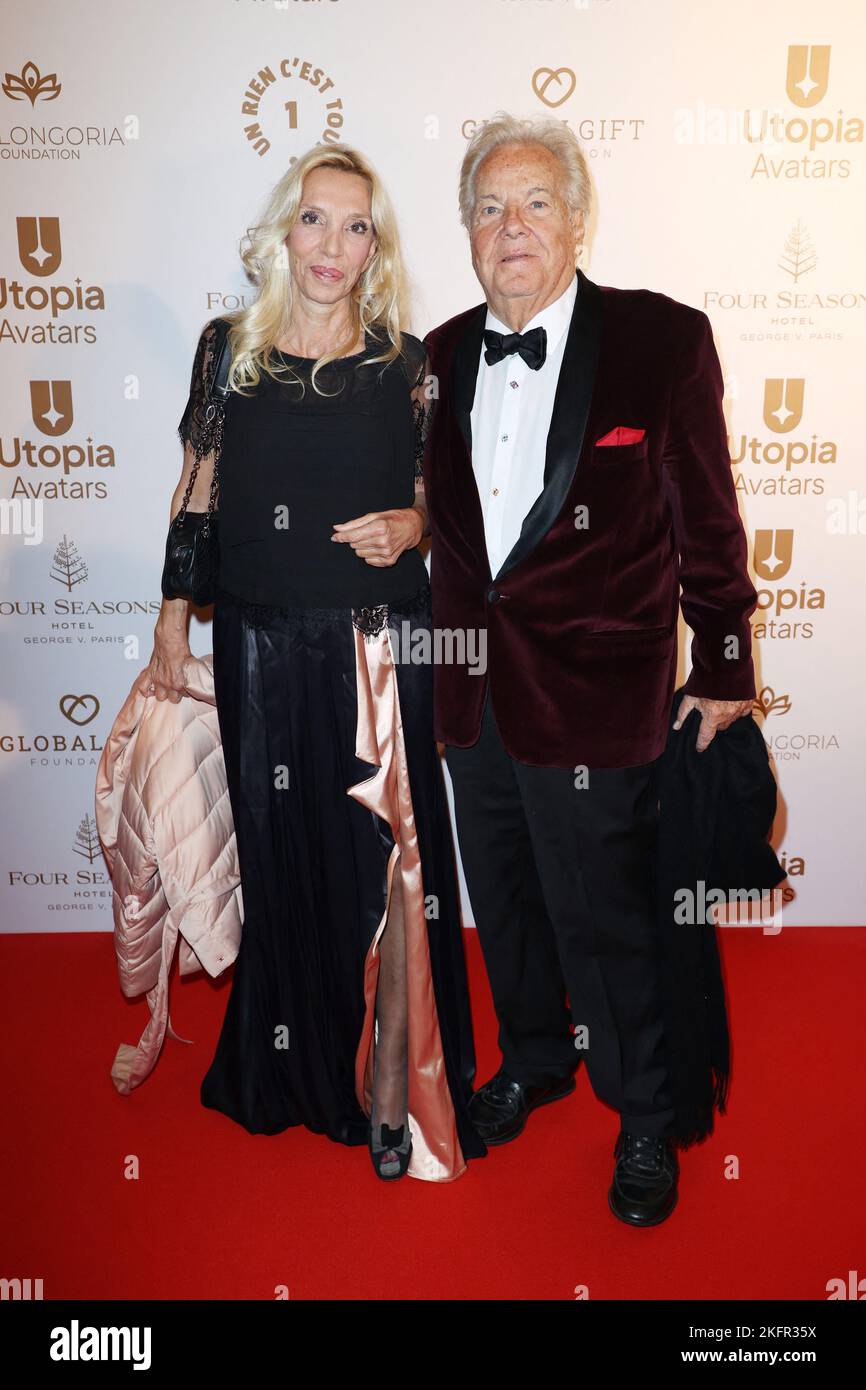 Paris, France. November 19, 2022, Sylvie Marshall and Massimo Garcia ...