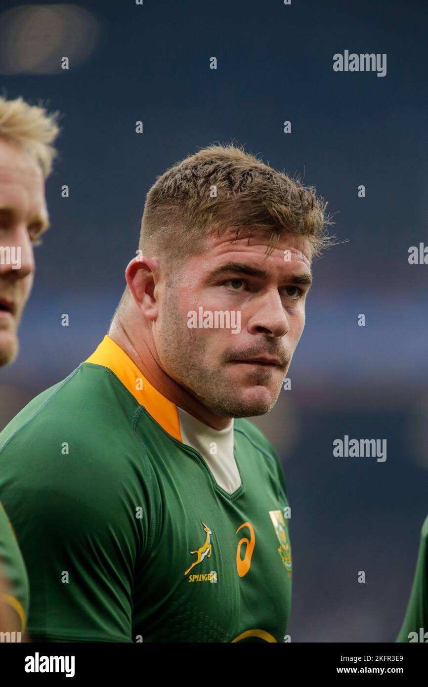 Genova, Italy, 19/11/2022, Malcolm Marx of South Africa during the ANS ...