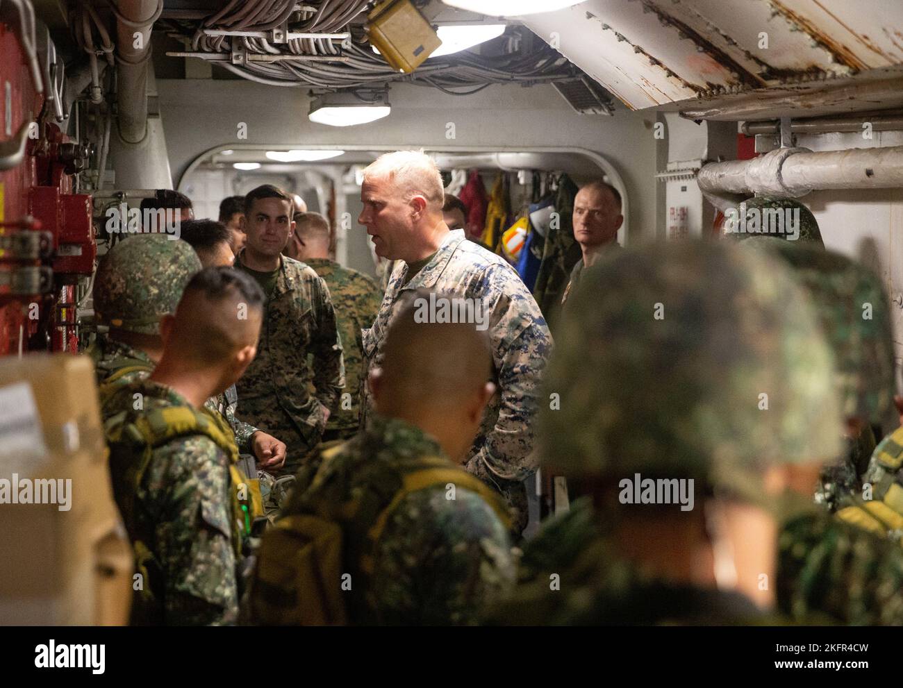 U.S. Marine Corps Col. Matthew Danner, the commanding officer of the ...