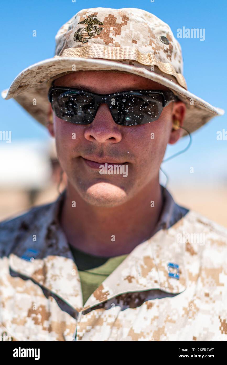 U.S. Marine Corps Capt. Steven Scher, from North Myrtle Beach, South ...