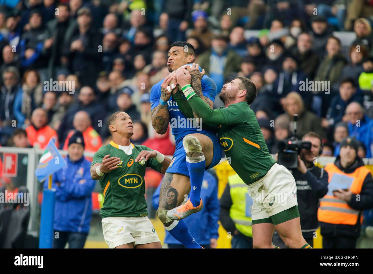 Autumn Nations Series - ANS Rugby, Italy v South Africa, 19 November ...