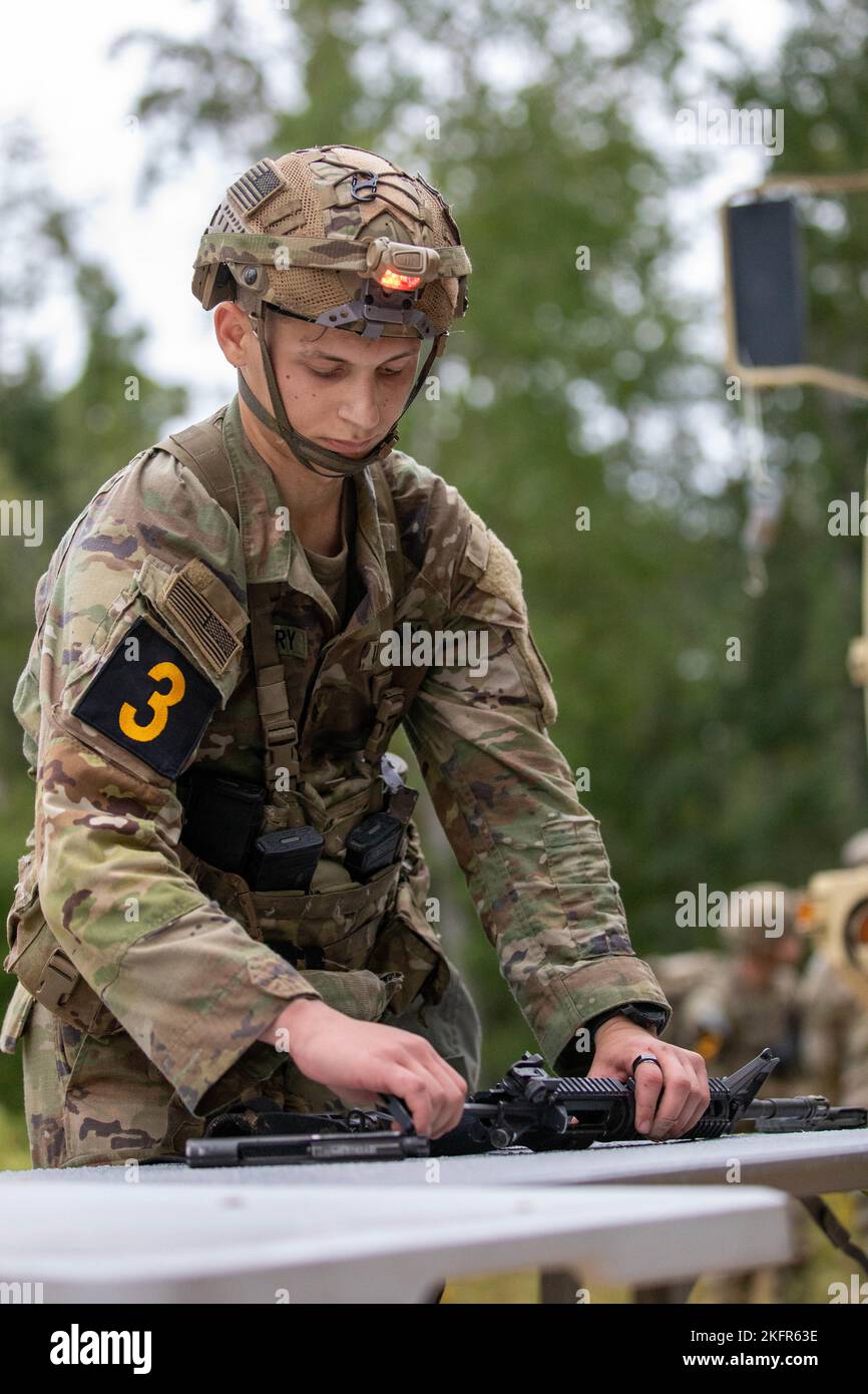 U.S. Army Sgt. Tyler Singletary, representing U.S. Army Europe and ...