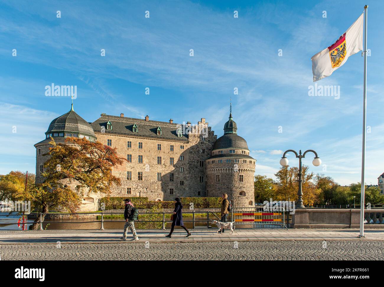 Örebro Castle was begun in the 14th century but it was later rebuilt as ...