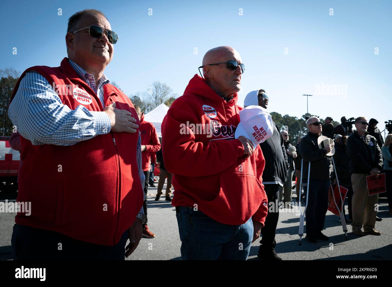 Smyrna, Georgia, USA. 19th Nov, 2022. Republican Senate candidate ...