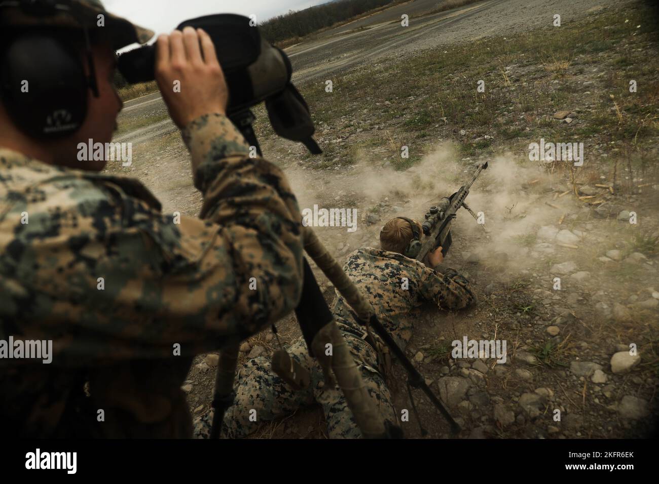 U.S. Marine Corps Sgt. Ryan Lauritsen, a scout sniper with 3d Battalion ...