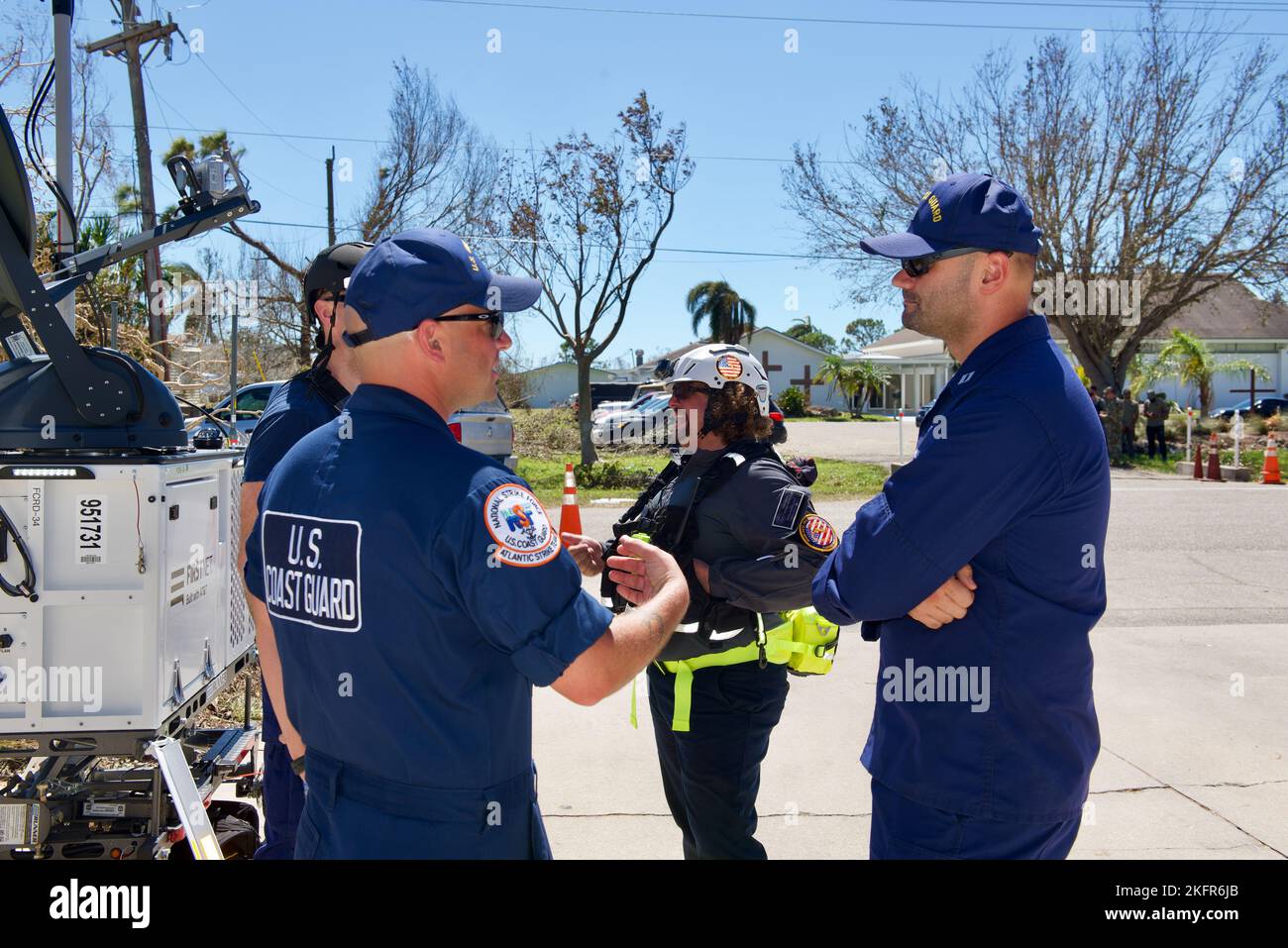 Coast Guard conducts operations with FEMA Urban Search and Rescue Oct ...