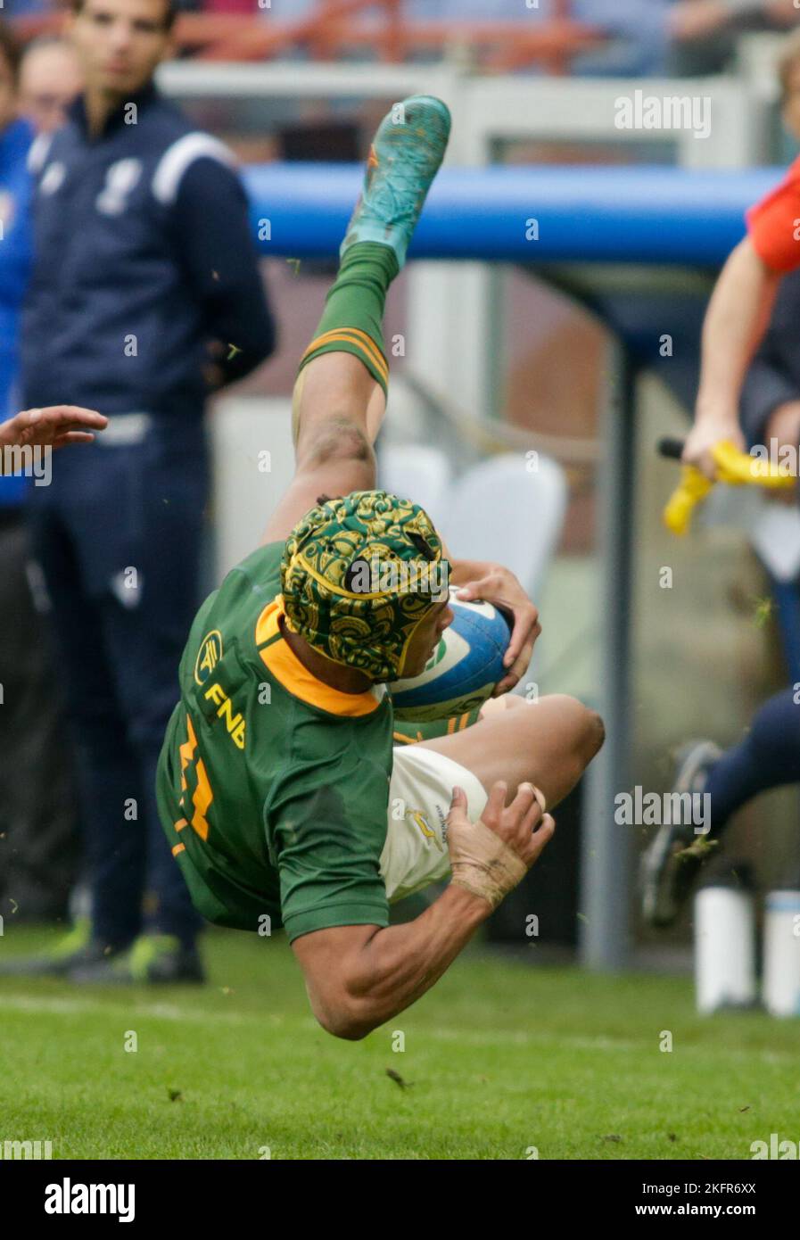 Genova, Italy, 19/11/2022, Kurt-Lee Arendse of South Africa during the ...