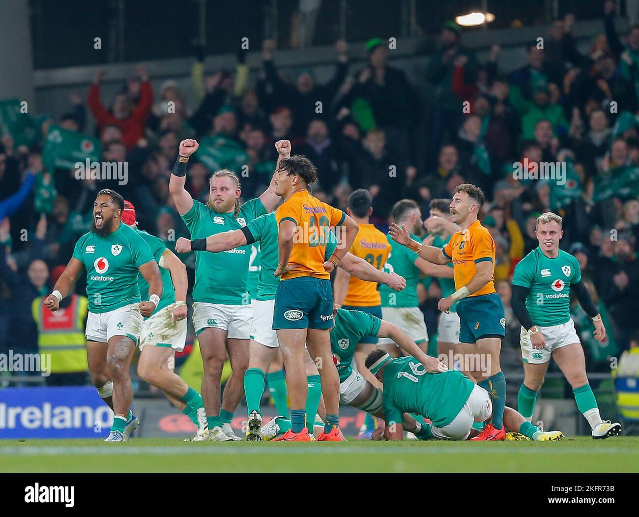 19th November 2022; Aviva Stadium, Dublin, Ireland: Autumn Series ...