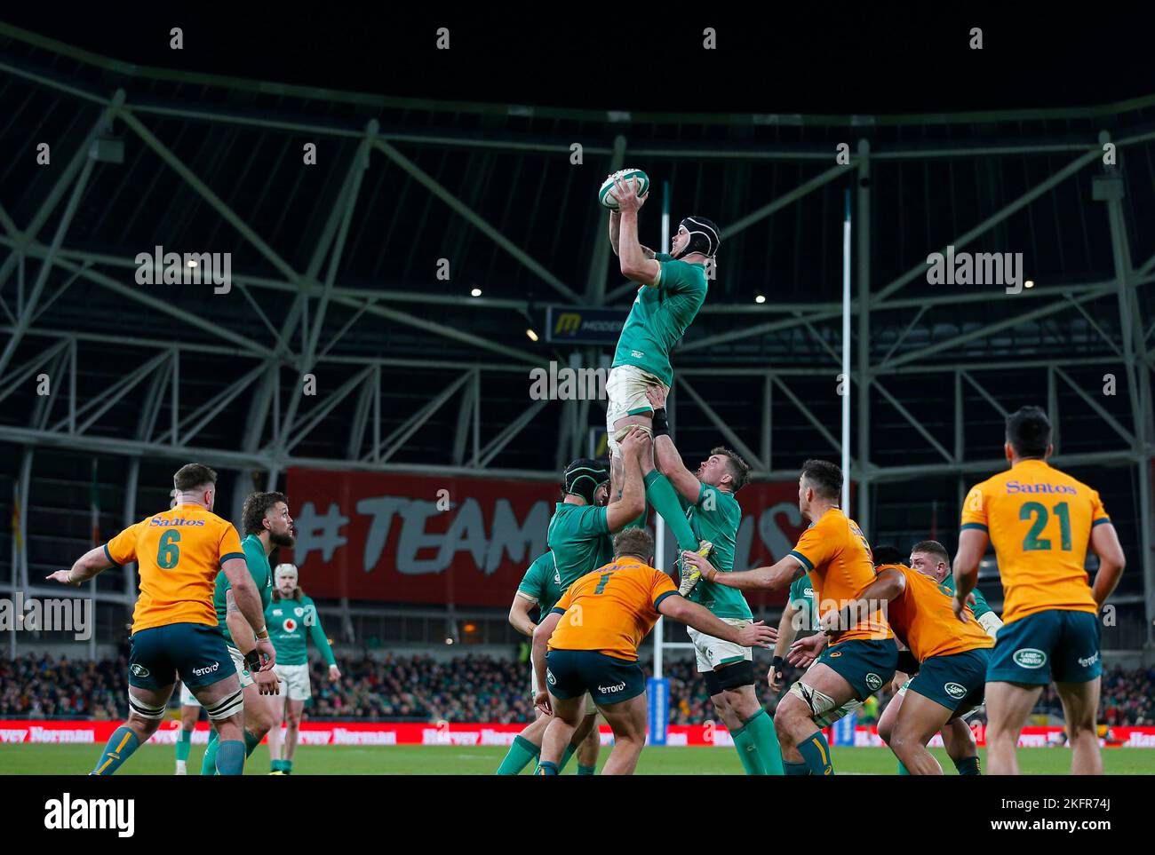 19th November 2022; Aviva Stadium, Dublin, Ireland: Autumn Series ...