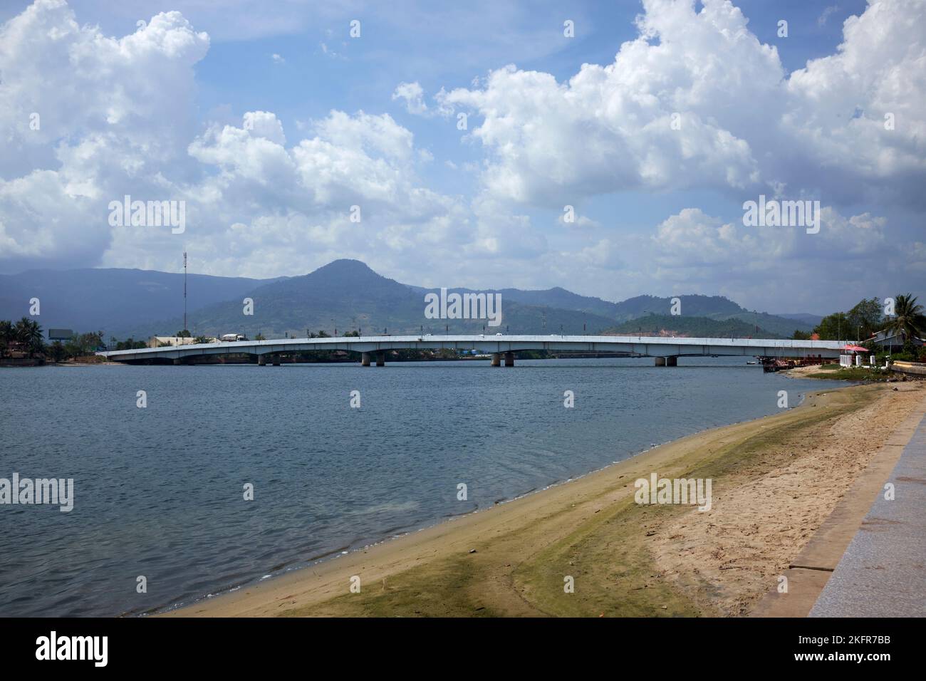Bridge over river cambodia hi-res stock photography and images - Alamy