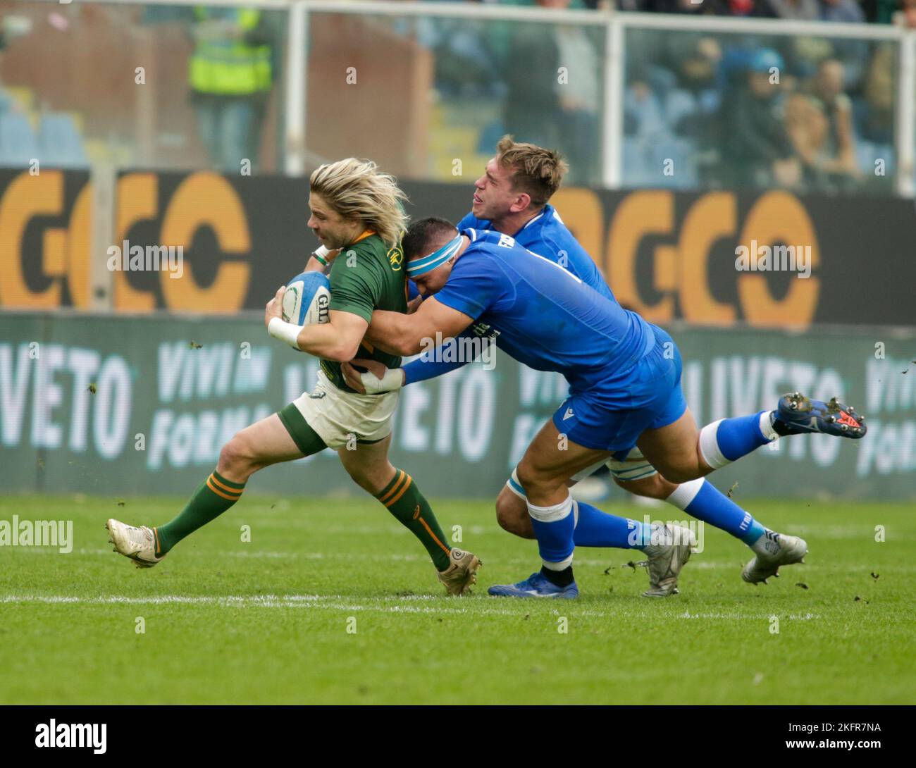 Genova, Italy, 19/11/2022, Faf De Klerk of South Africa during the ANS ...