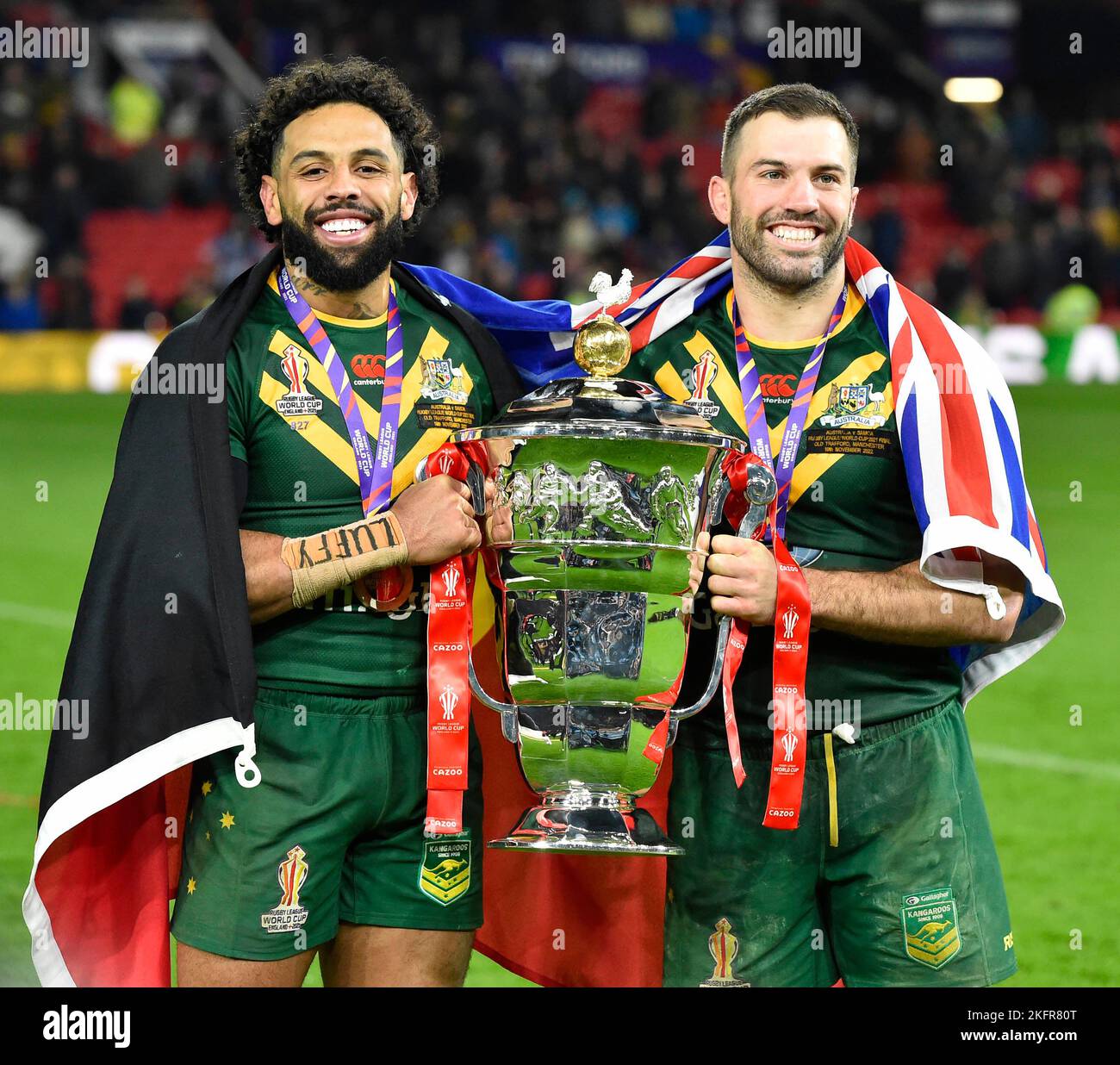 Manchester ENGLAND - NOVEMBER 19. Australia celebrates after winning ...
