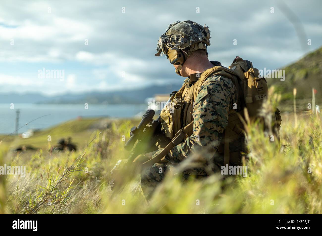 U.S. Marine Corps Lance Cpl. Donnie Thacker, an infantryman with 3d ...