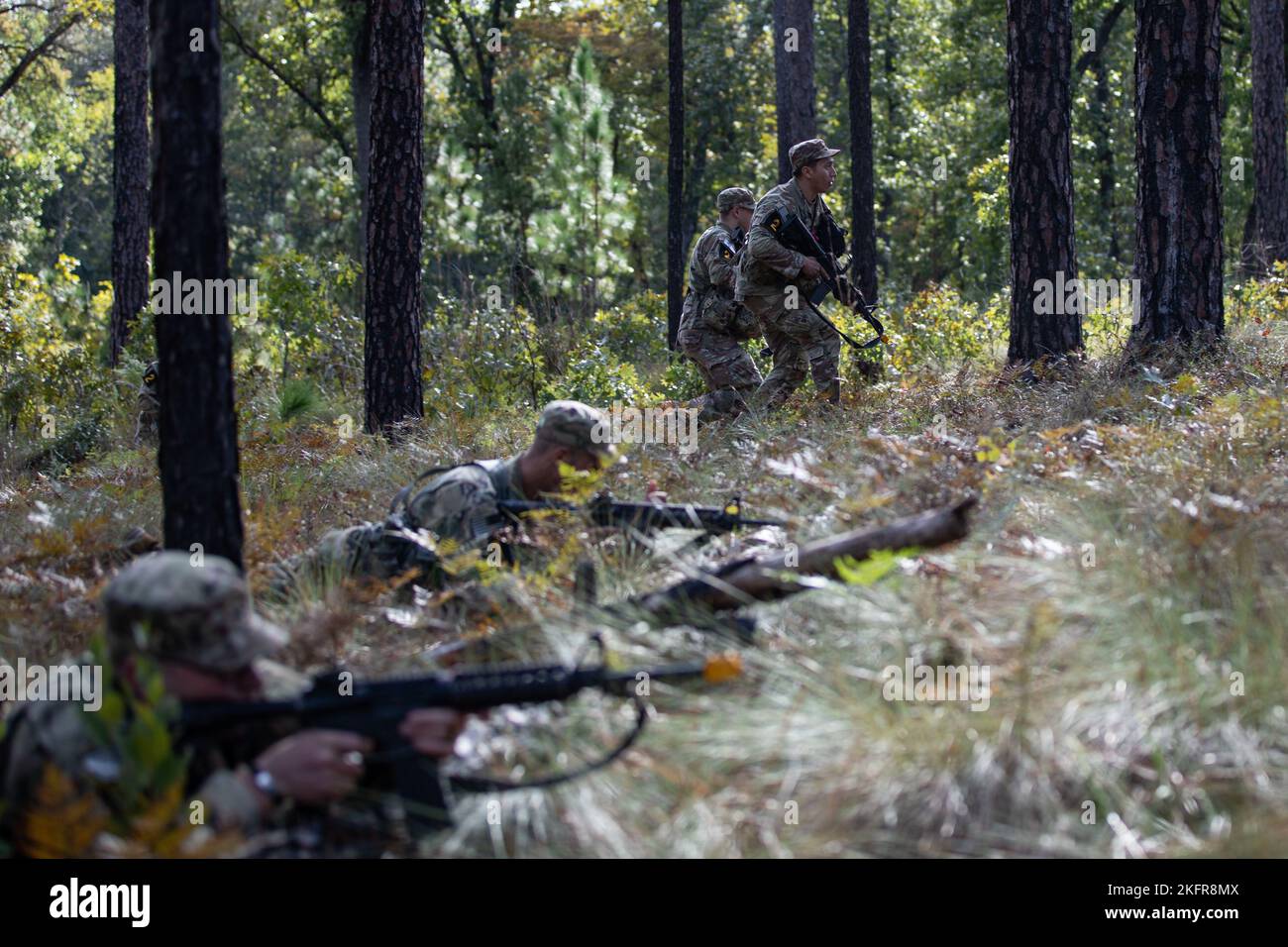 Squad 2, representing the U.S Army Training and Doctrine Command in the ...