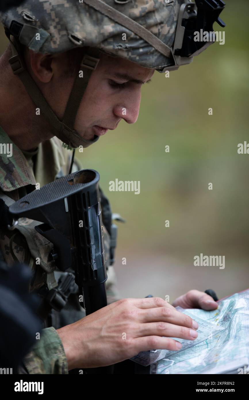 U.S. Sgt. Darrell Utt, representing the U.S Army Training and Doctrine ...