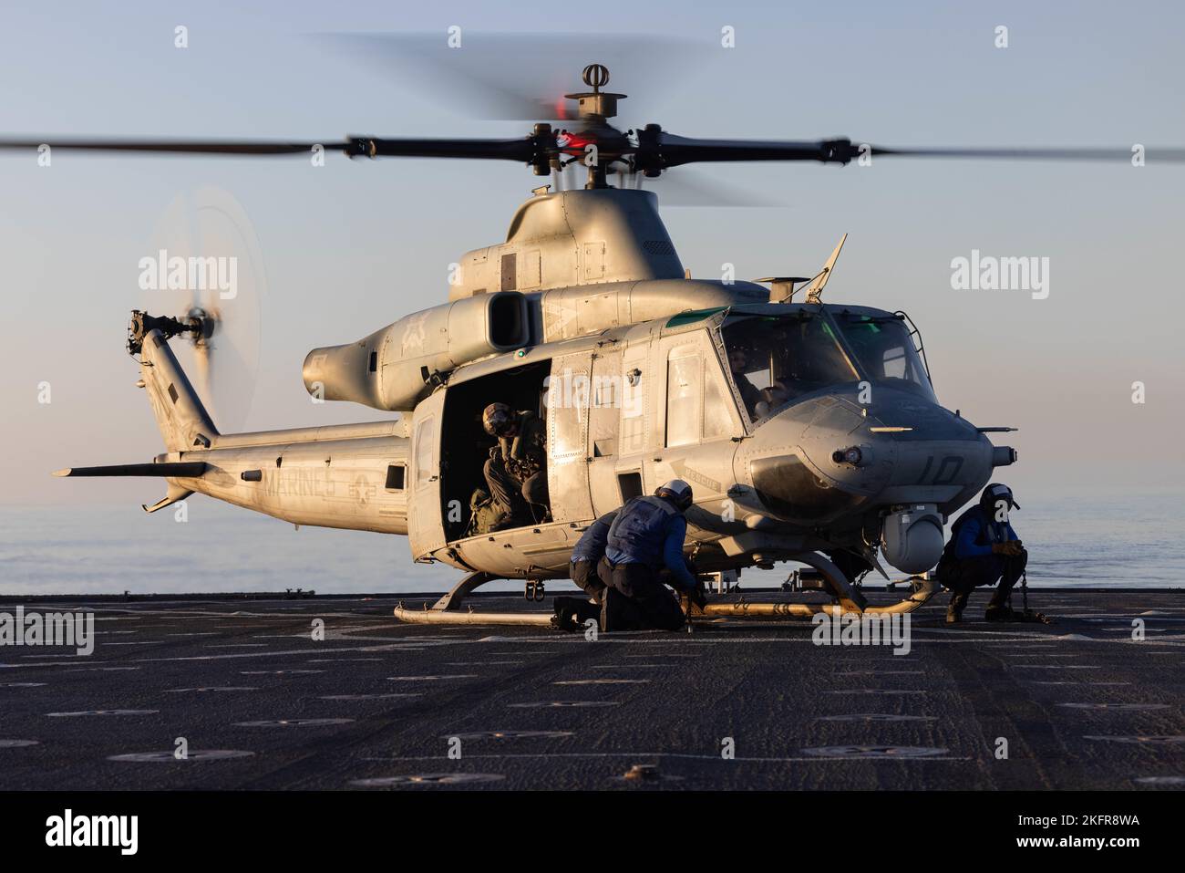 221003-M-VR919-1011 (October 3, 2022) U.S. Navy Sailors, both assigned ...