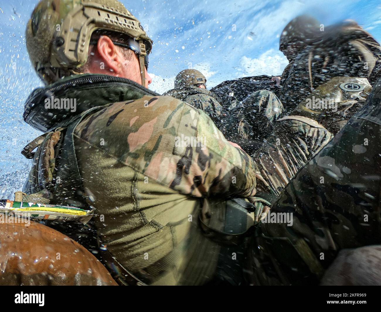 U.S. Marines with Battalion Landing Team 2/5, 31st Marine Expeditionary ...