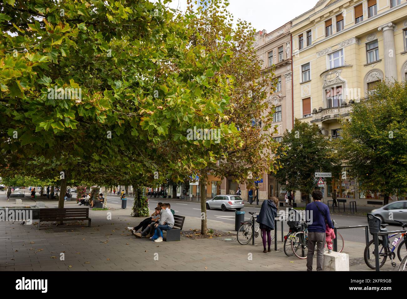 Cluj-Napoca, Romania - September 17, 2022: Buildings with beautiful ...