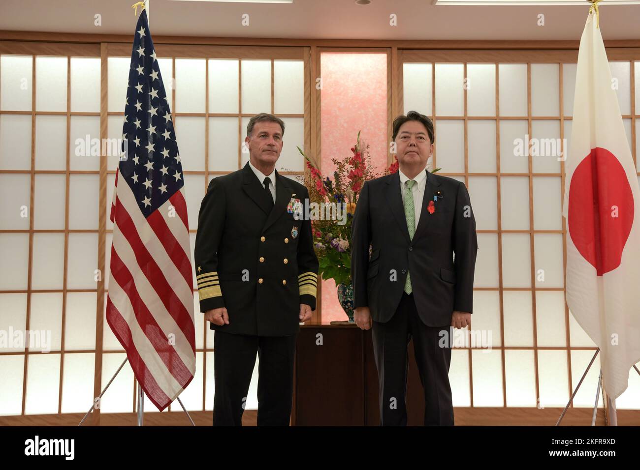 U.S. Navy Adm. John C. Aquilino, commander of U.S. Indo-Pacific Command ...