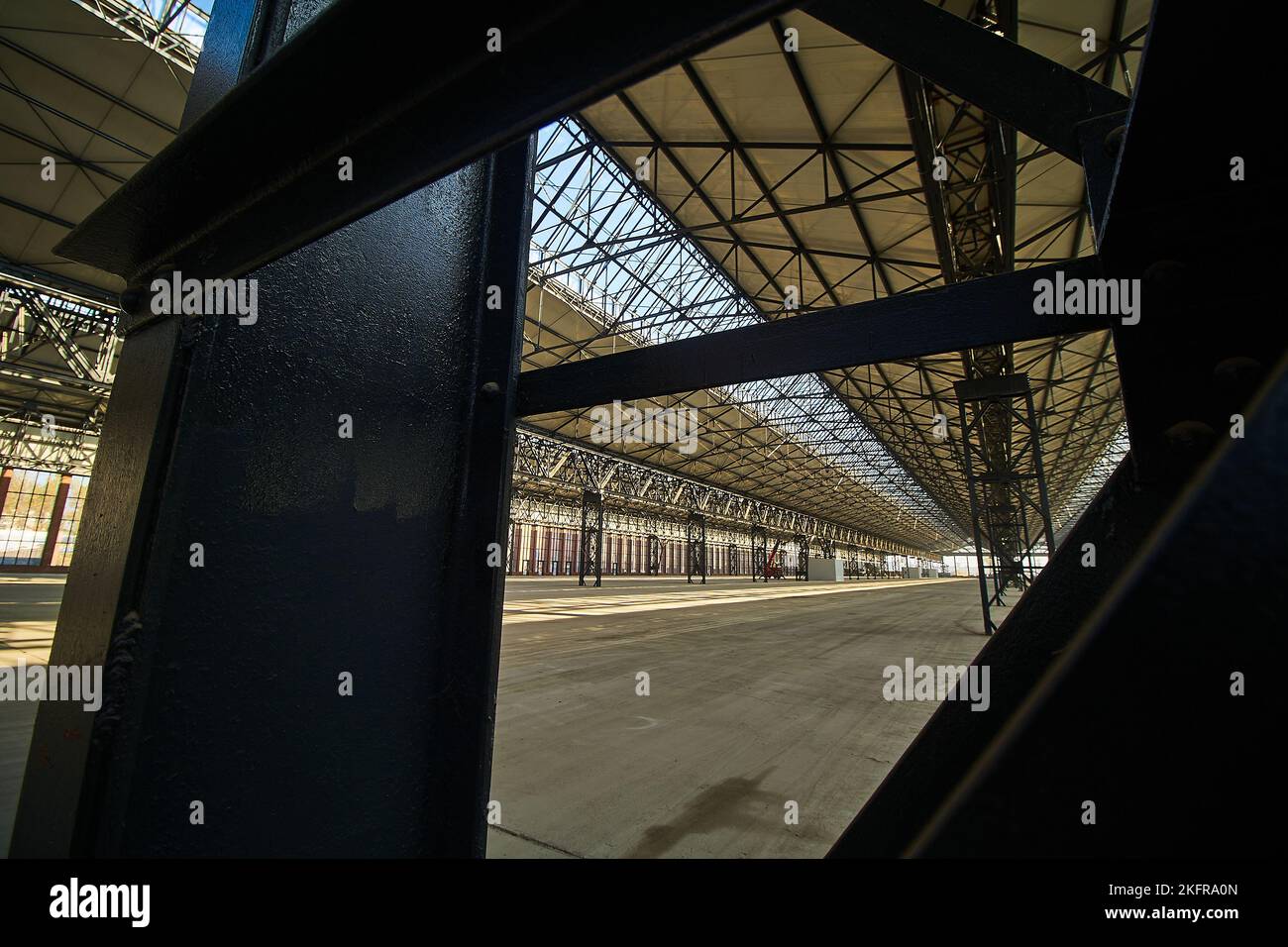 Bucharest, Romania - November 09, 2022: The newly renovated Laminor ...