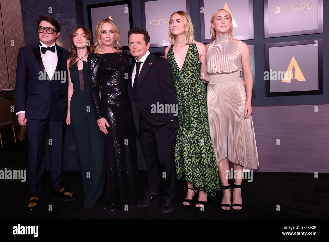 Michael fox actor wife tracy hi-res stock photography and images - Alamy