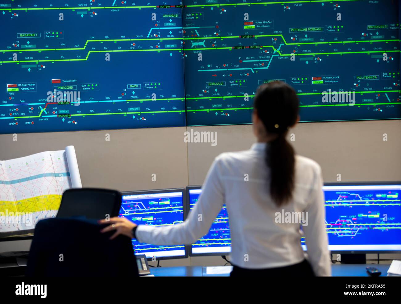 Metro dispatch center hi-res stock photography and images - Alamy