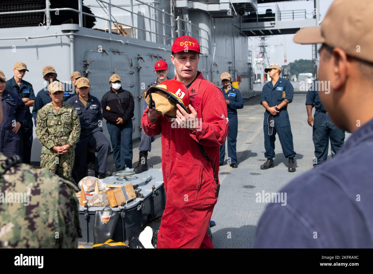 YOKOSUKA, Japan (Oct 3, 2022) – Damage Controlman 1st Class Brandon ...