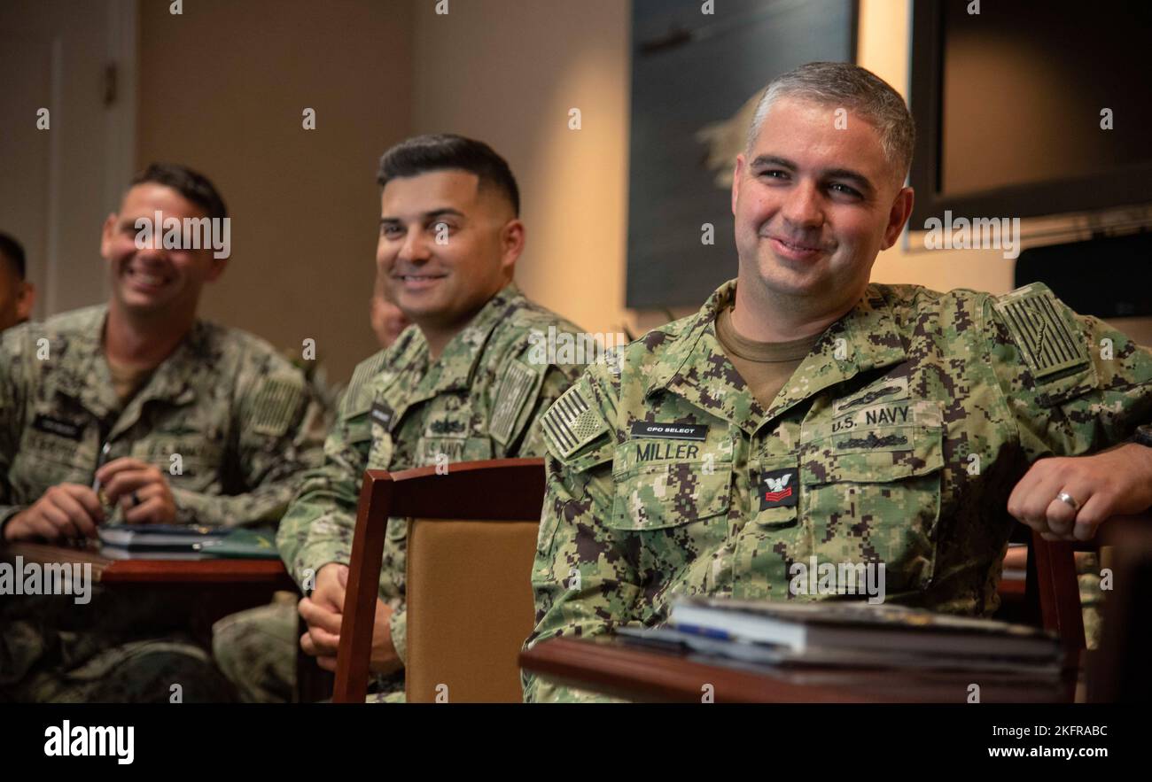 221003-N-YG104-0005 PEARL HARBOR (October 03, 2022) Chief Petty Officer ...