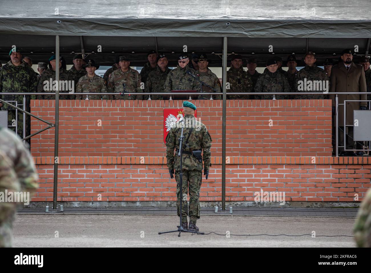 Polish Armed Forces Brig. Gen. Piotr Fajkowski, 15th Mechanized ...