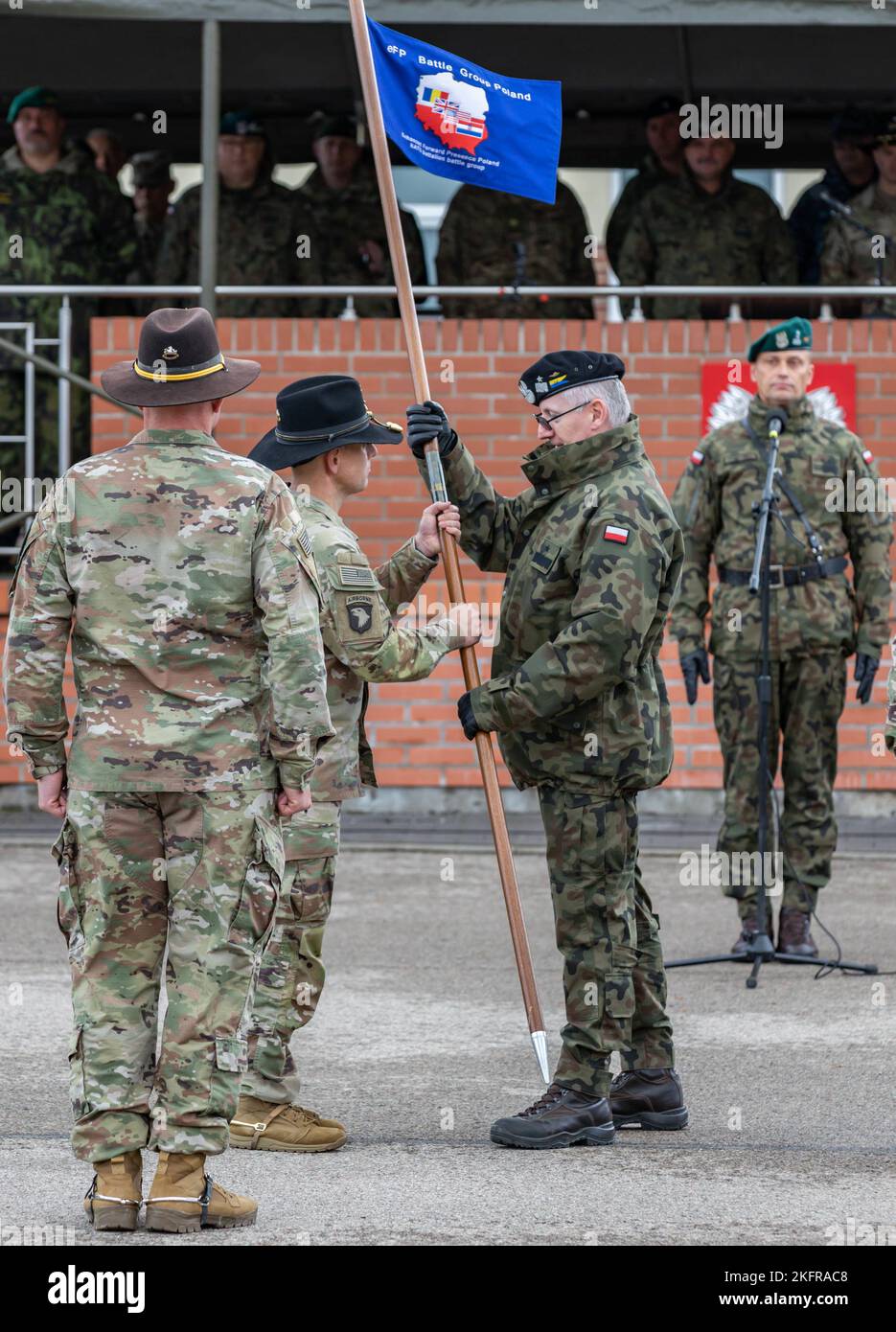 Polish Armed Forces Brig. Gen. Piotr Fajkowski, 15th Mechanized ...
