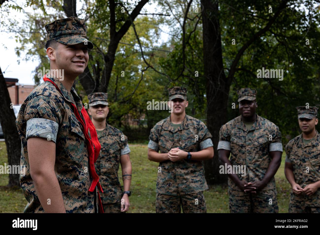U.S. Marine Corps Lance Cpl. Miguel Barragan-Palma, with Chemical ...