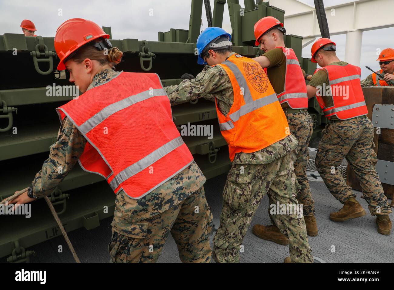U.S. Marines with Combat Logistics Regiment 37, 3rd Marine Logistics ...