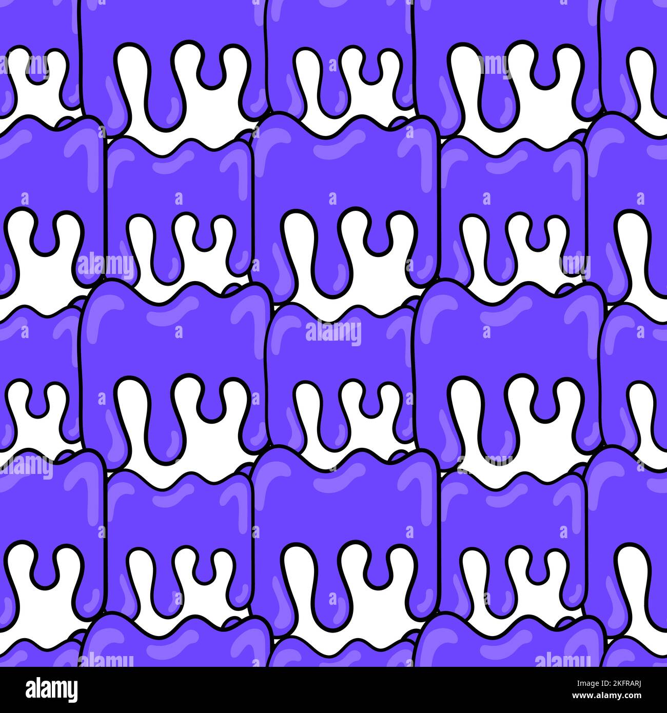 A seamless pattern background template design in purple colors Stock ...