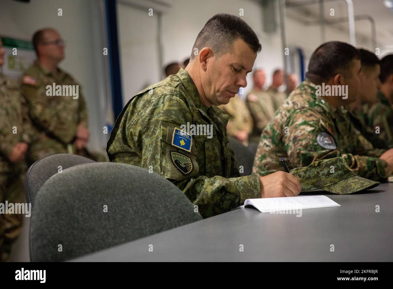Leaders of the 76th Infantry Brigade Combat Team, “Task Force Nighthawk ...