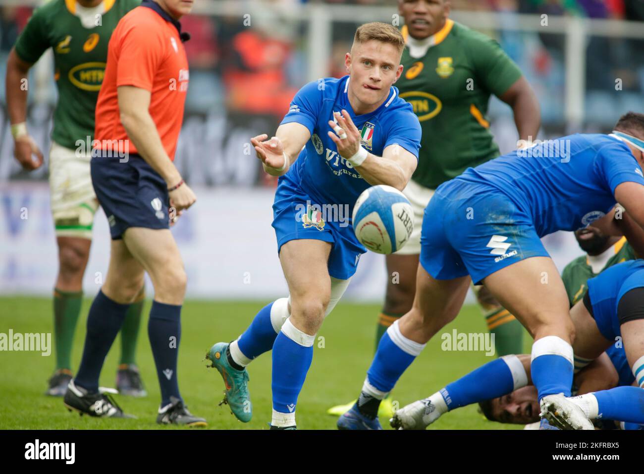 Genova, Italy, 19/11/2022, Stephen Varney of Italy during the ANS ...
