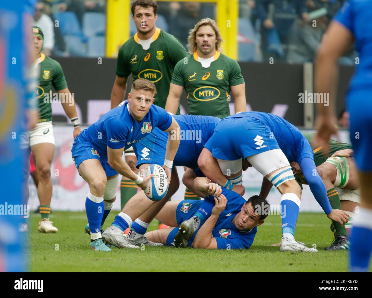 Genova, Italy, 19/11/2022, Stephen Varney of Italy during the ANS ...
