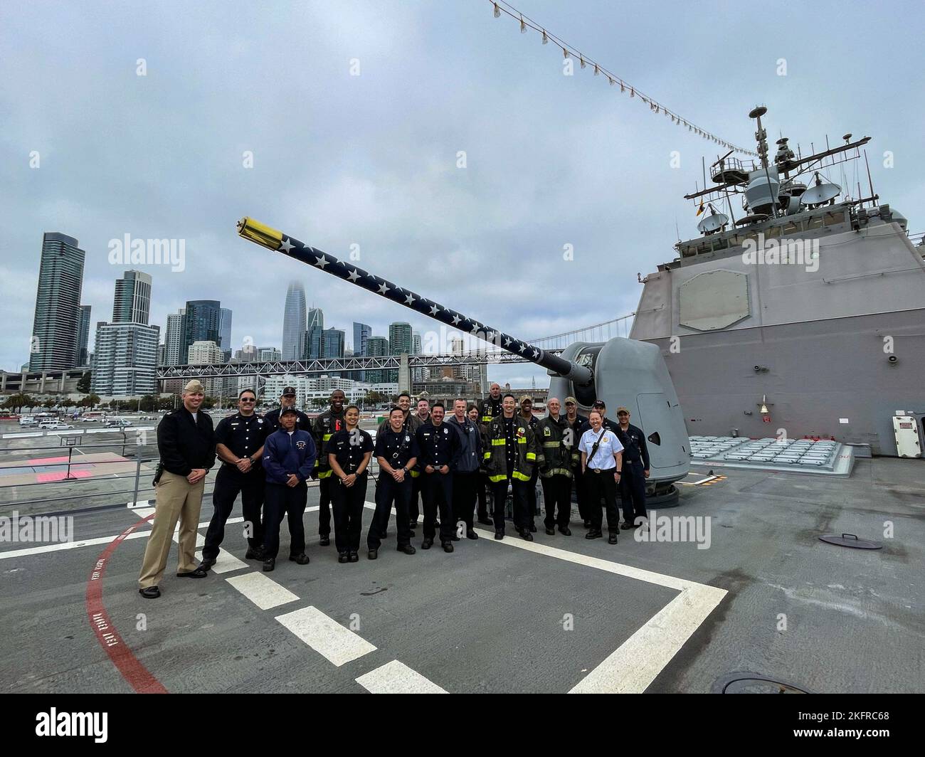 SAN FRANCISCO (Oct. 4, 2022) – Firefighters, from the San Francisco ...