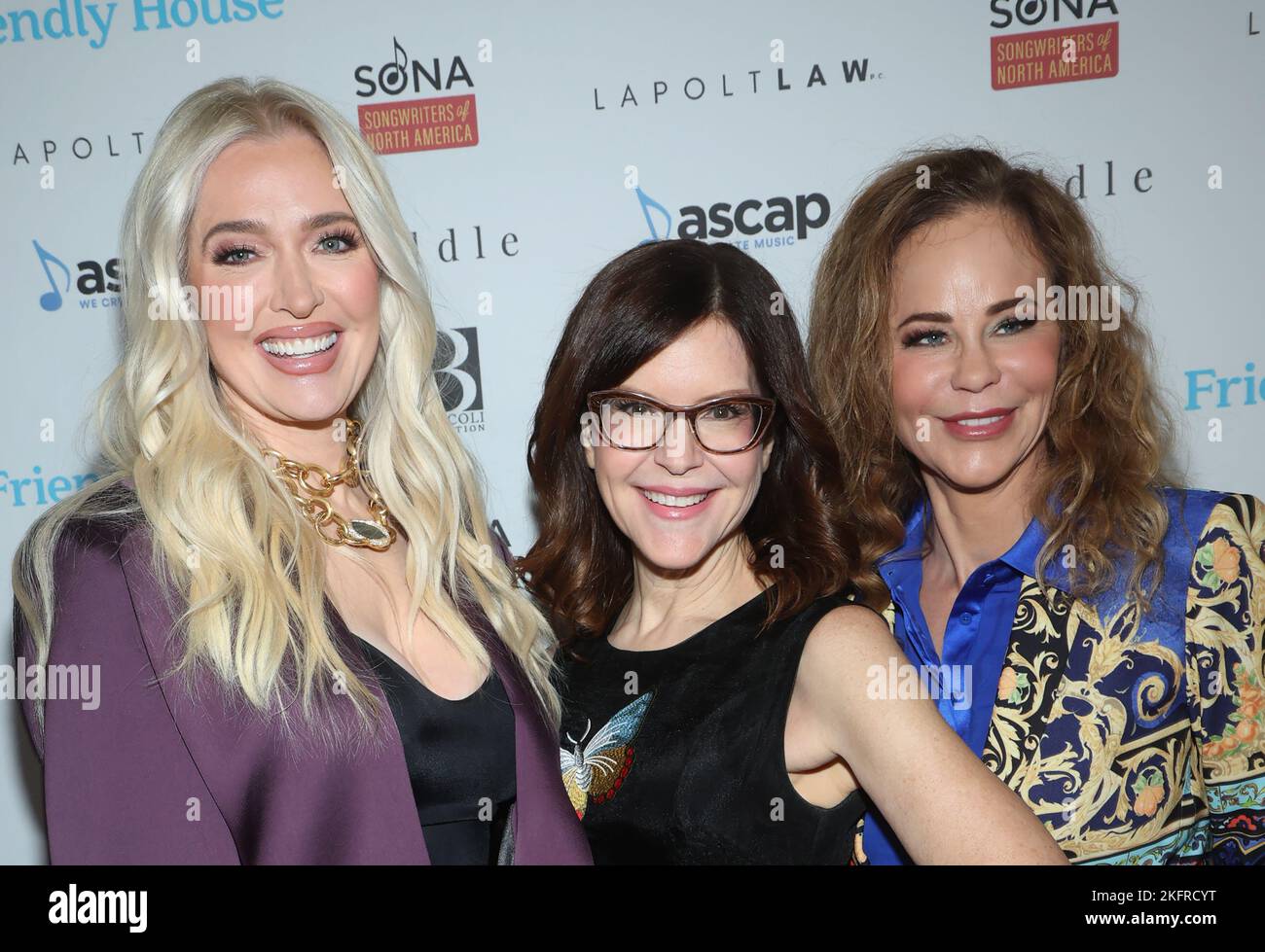 19 November 2022 -Beverly Hills, California - Erika Jayne, Lisa Loeb ...