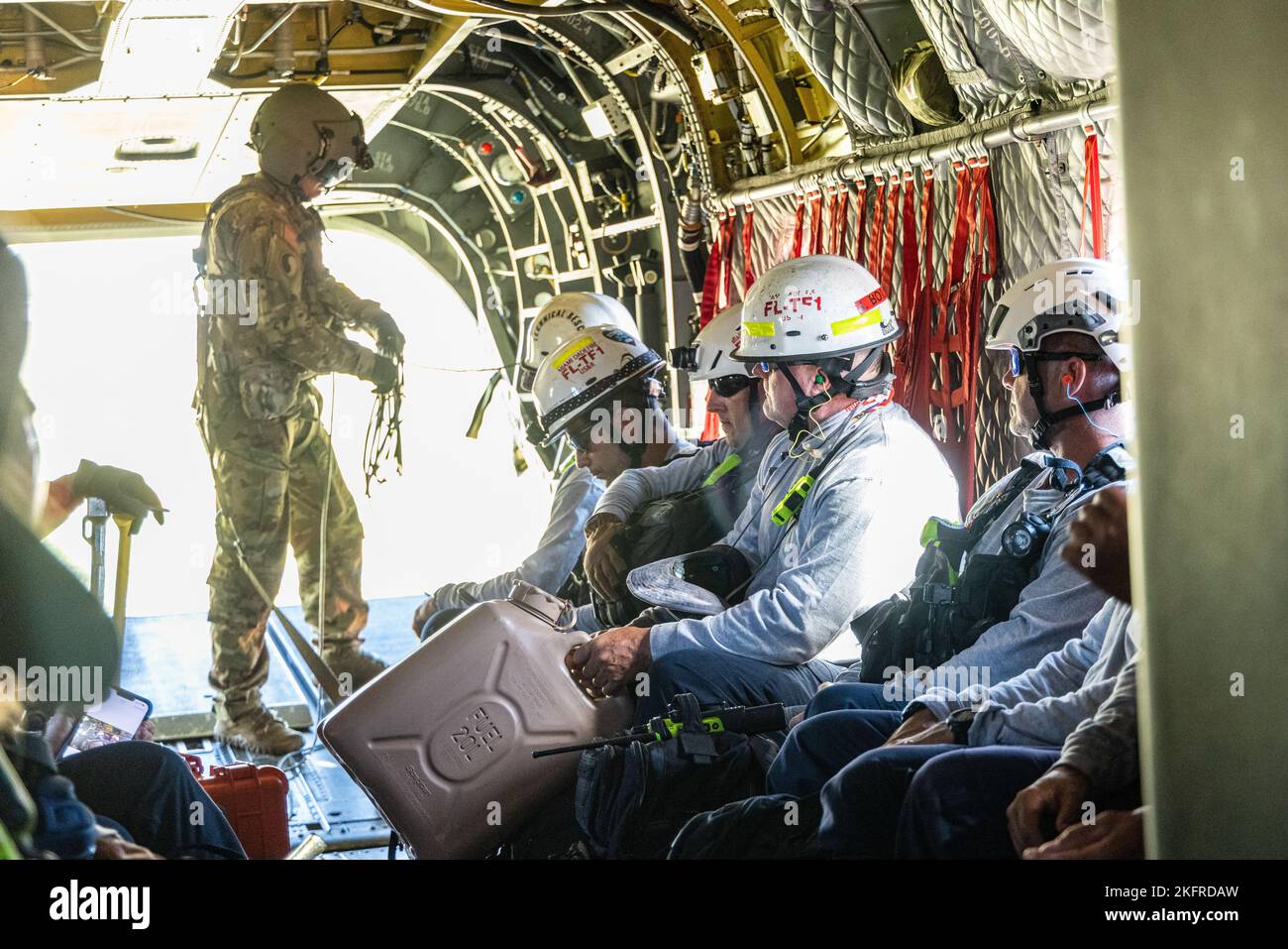 U.S. Army Staff Sgt. Benjamin Huff, a CH-47 helicopter repairer ...