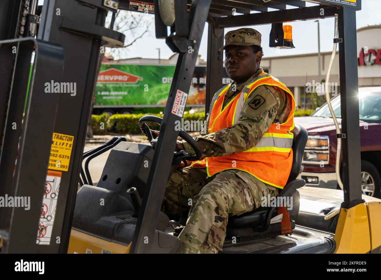 Soldiers assigned to Headquarters Battery, 3rd Battalion, 116th Field ...